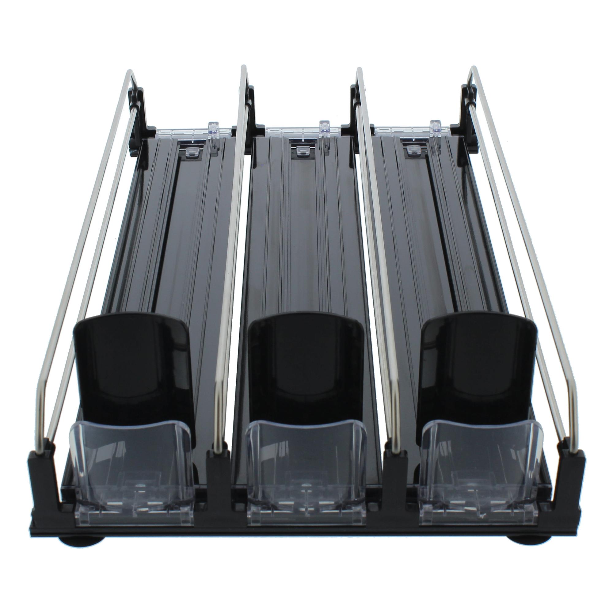 ZEPHYR PRDCC03 Zephyr Drink Caddy, 3 Rows, Compact Coolers Black – KT ...